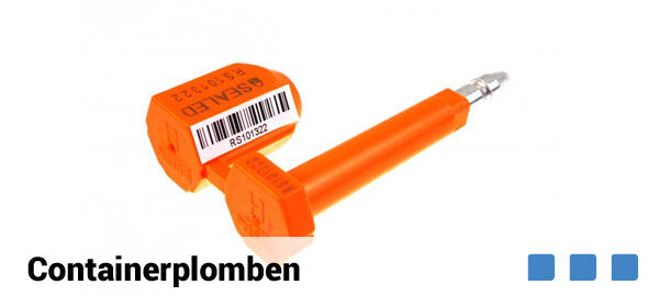 Containerplomben vom Experten | Plomben.de